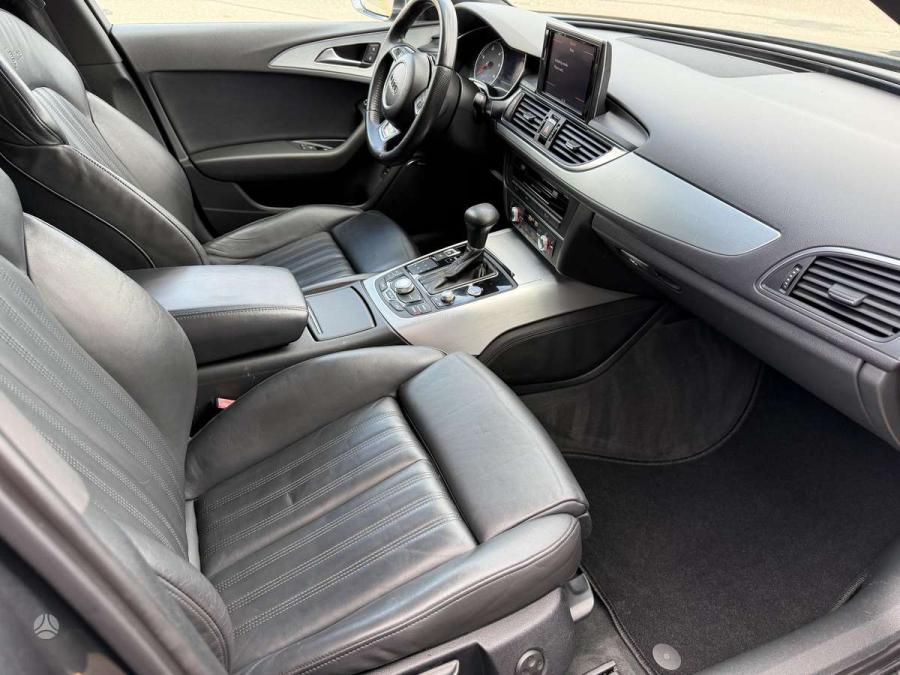 Pelēks Audi A6 2014 Kauņa, ar dzinēja tilpumu 1.97 L un nobraukumu 260 tūkst. km par 11400 €, foto 14 vietnē AUTOMOTO.COM.LV