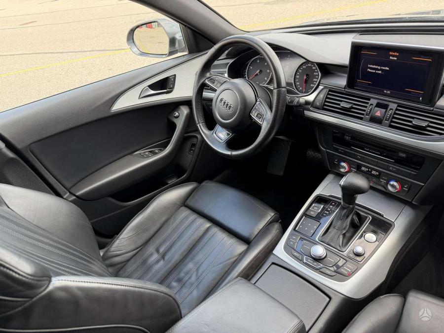 Pelēks Audi A6 2014 Kauņa, ar dzinēja tilpumu 1.97 L un nobraukumu 260 tūkst. km par 11400 €, foto 17 vietnē AUTOMOTO.COM.LV