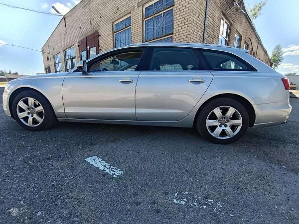 Grey Audi A6 2014 in Rokiskis, with an engine capacity of 2.97 L and mileage of 321 thousand km for 6300 €, photo 2 on AUTOMOTO.COM.LV