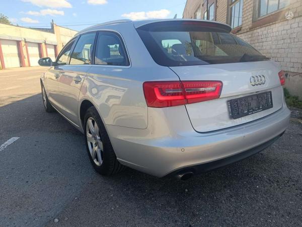 Grey Audi A6 2014 in Rokiskis, with an engine capacity of 2.97 L and mileage of 321 thousand km for 6300 €, photo 3 on AUTOMOTO.COM.LV