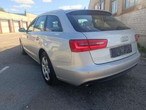 Grey Audi A6 2014 in Rokiskis, with an engine capacity of 2.97 L and mileage of 321 thousand km for 6300 €, photo 4 on AUTOMOTO.COM.LV