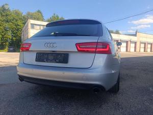 Grey Audi A6 2014 in Rokiskis, with an engine capacity of 2.97 L and mileage of 321 thousand km for 6300 €, photo 5 on AUTOMOTO.COM.LV