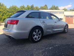 Grey Audi A6 2014 in Rokiskis, with an engine capacity of 2.97 L and mileage of 321 thousand km for 6300 €, photo 6 on AUTOMOTO.COM.LV