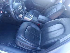 Grey Audi A6 2014 in Rokiskis, with an engine capacity of 2.97 L and mileage of 321 thousand km for 6300 €, photo 13 on AUTOMOTO.COM.LV