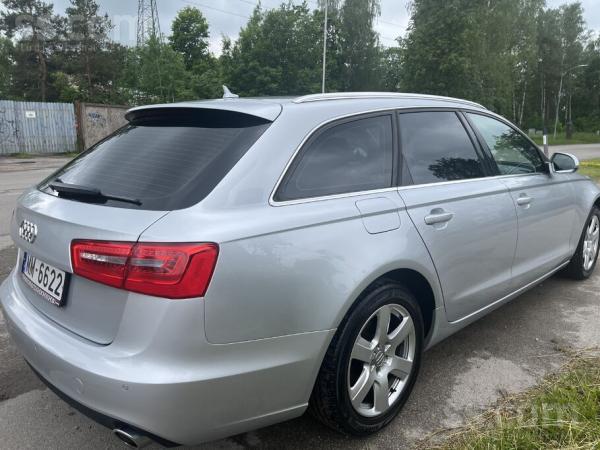 Grey Audi A6 2014 in Jurmala, with an engine capacity of 2.00 L and mileage of 327 thousand km for 10300 €, photo 2 on AUTOMOTO.COM.LV