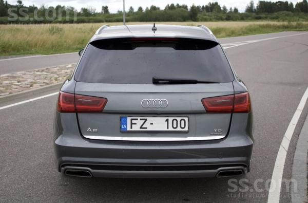 Grey Audi A6 2014 in Bauska, with an engine capacity of 3.00 L and mileage of 364 thousand km for 14000 €, photo 4 on AUTOMOTO.COM.LV