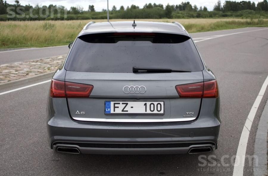 Pelēks Audi A6 2014 Bauska, ar dzinēja tilpumu 3.00 L un nobraukumu 364 tūkst. km par 14000 €, foto 5 vietnē AUTOMOTO.COM.LV