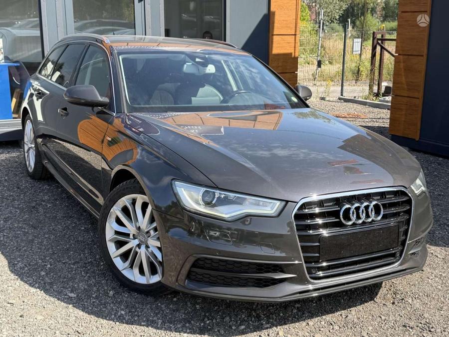 Pelēks Audi A6 2014 Kauņa, ar dzinēja tilpumu 3.00 L un nobraukumu 300 tūkst. km par 8950 €, foto 9 vietnē AUTOMOTO.COM.LV