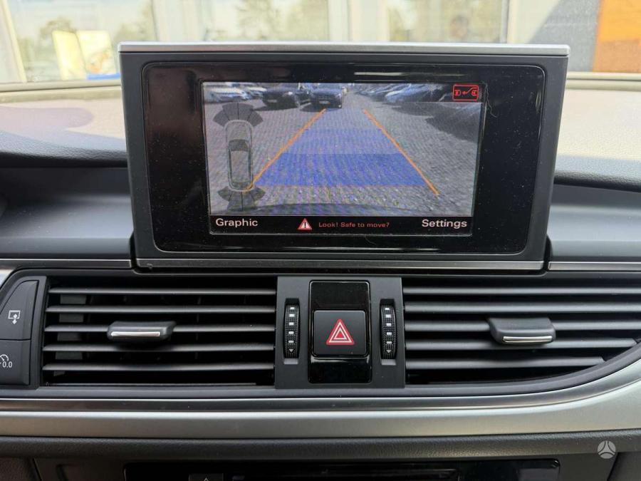 Pelēks Audi A6 2014 Kauņa, ar dzinēja tilpumu 3.00 L un nobraukumu 300 tūkst. km par 8950 €, foto 23 vietnē AUTOMOTO.COM.LV