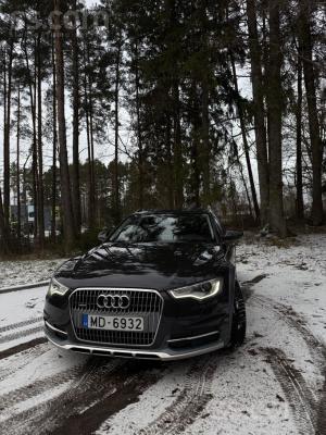 Grey Audi A6 2014 in Riga, with an engine capacity of 3.00 L and mileage of 334 thousand km for 12700 €, photo  on AUTOMOTO.COM.LV