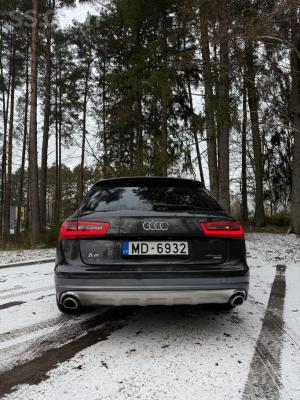 Grey Audi A6 2014 in Riga, with an engine capacity of 3.00 L and mileage of 334 thousand km for 12700 €, photo 3 on AUTOMOTO.COM.LV