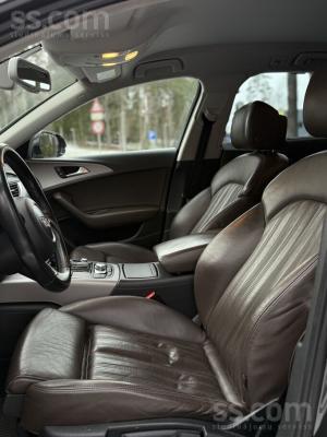 Grey Audi A6 2014 in Riga, with an engine capacity of 3.00 L and mileage of 334 thousand km for 12700 €, photo 10 on AUTOMOTO.COM.LV