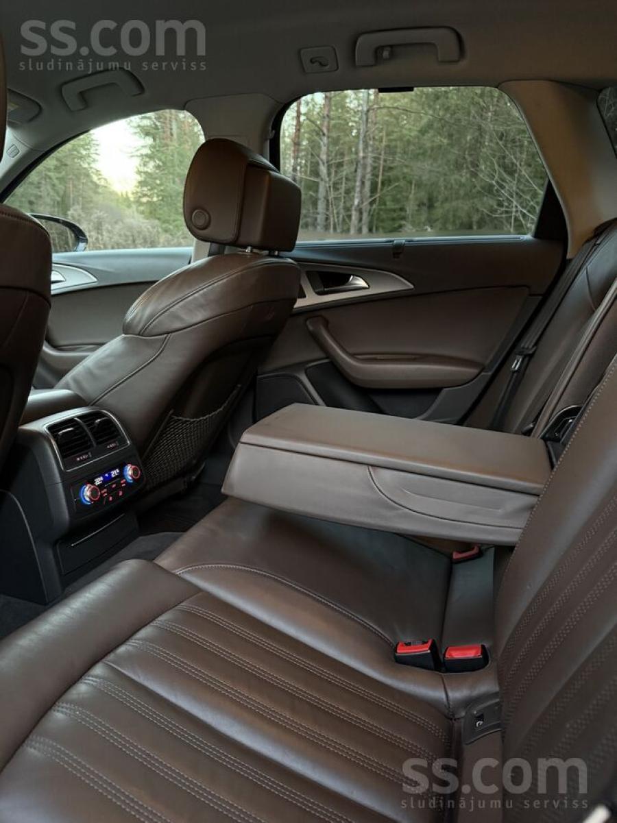 Grey Audi A6 2014 in Riga, with an engine capacity of 3.00 L and mileage of 334 thousand km for 12700 €, photo 11 on AUTOMOTO.COM.LV