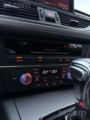 Grey Audi A6 2014 in Riga, with an engine capacity of 3.00 L and mileage of 334 thousand km for 12700 €, photo 19 on AUTOMOTO.COM.LV