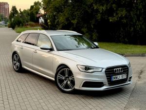 Grey Audi A6 2014 in Vilnius, with an engine capacity of 3.00 L and mileage of 298 thousand km for 7700 €, photo  on AUTOMOTO.COM.LV