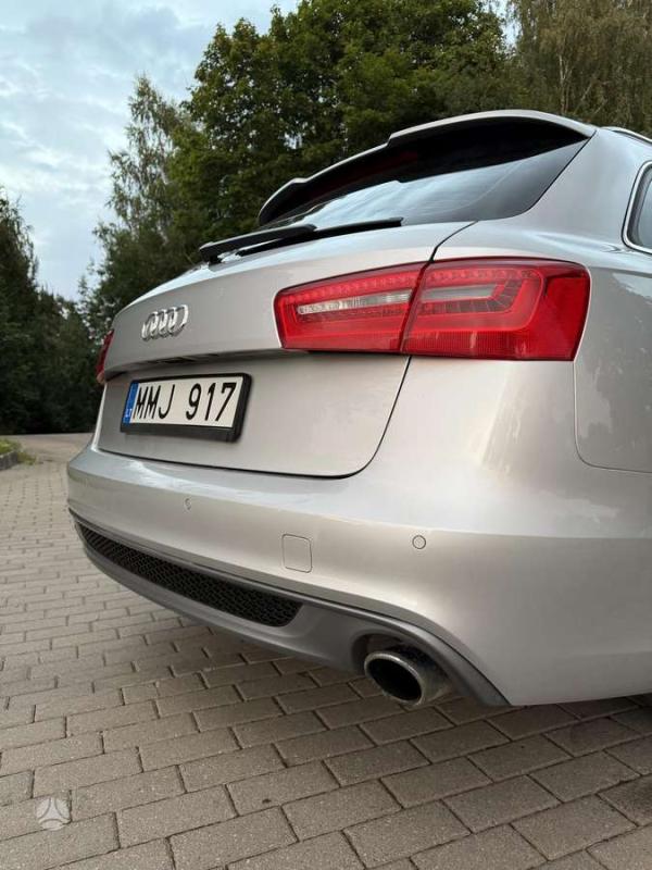 Grey Audi A6 2014 in Vilnius, with an engine capacity of 3.00 L and mileage of 298 thousand km for 7700 €, photo 7 on AUTOMOTO.COM.LV