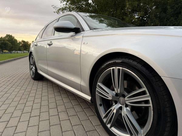 Grey Audi A6 2014 in Vilnius, with an engine capacity of 3.00 L and mileage of 298 thousand km for 7700 €, photo 9 on AUTOMOTO.COM.LV