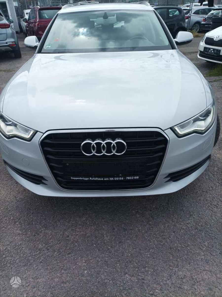 Grey Audi A6 2014 in Kaunas, with an engine capacity of 2.00 L and mileage of 270 thousand km for 8550 €, photo 1 on AUTOMOTO.COM.LV