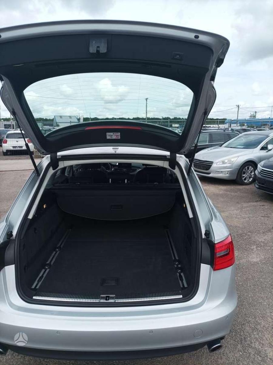 Grey Audi A6 2014 in Kaunas, with an engine capacity of 2.00 L and mileage of 270 thousand km for 8550 €, photo 4 on AUTOMOTO.COM.LV