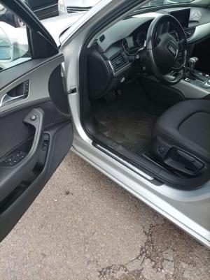 Grey Audi A6 2014 in Kaunas, with an engine capacity of 2.00 L and mileage of 270 thousand km for 8550 €, photo 9 on AUTOMOTO.COM.LV