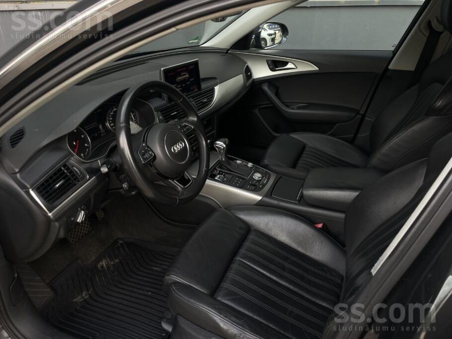 Pelēks Audi A6 2014 Rīga, ar dzinēja tilpumu 3.00 L un nobraukumu 298 tūkst. km par 6990 €, foto 6 vietnē AUTOMOTO.COM.LV
