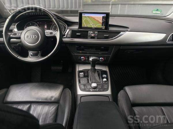 Pelēks Audi A6 2014 Rīga, ar dzinēja tilpumu 3.00 L un nobraukumu 298 tūkst. km par 6990 €, foto 7 vietnē AUTOMOTO.COM.LV