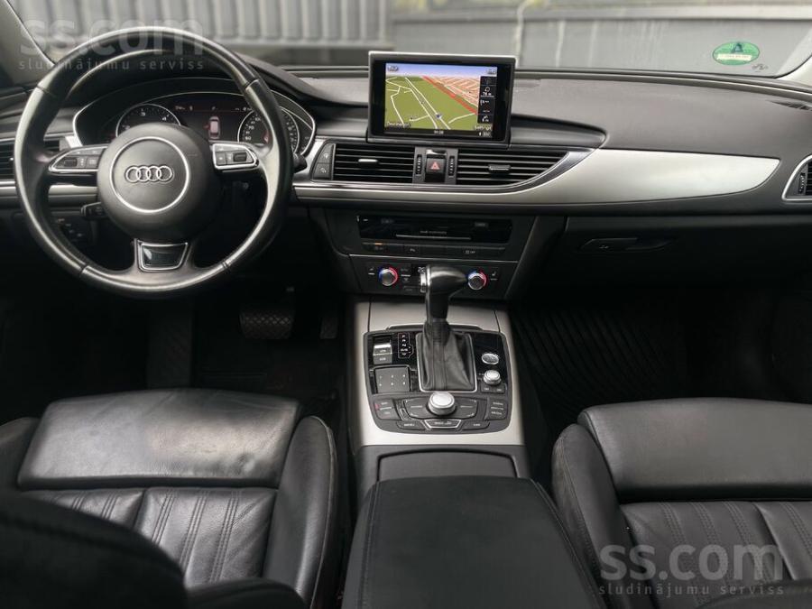 Pelēks Audi A6 2014 Rīga, ar dzinēja tilpumu 3.00 L un nobraukumu 298 tūkst. km par 6990 €, foto 8 vietnē AUTOMOTO.COM.LV