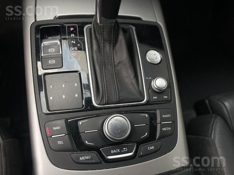 Pelēks Audi A6 2014 Rīga, ar dzinēja tilpumu 3.00 L un nobraukumu 298 tūkst. km par 6990 €, foto 19 vietnē AUTOMOTO.COM.LV