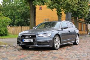 Grey Audi A6 2014 in Jelgava, with an engine capacity of 3.00 L and mileage of 209 thousand km for 12000 €, photo  on AUTOMOTO.COM.LV