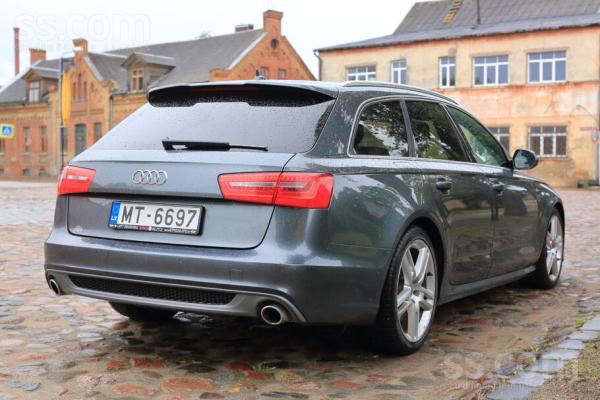 Grey Audi A6 2014 in Jelgava, with an engine capacity of 3.00 L and mileage of 209 thousand km for 12000 €, photo 2 on AUTOMOTO.COM.LV