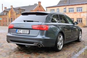 Grey Audi A6 2014 in Jelgava, with an engine capacity of 3.00 L and mileage of 209 thousand km for 12000 €, photo 3 on AUTOMOTO.COM.LV