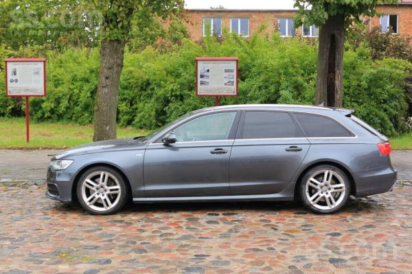 Grey Audi A6 2014 in Jelgava, with an engine capacity of 3.00 L and mileage of 209 thousand km for 12000 €, photo 3 on AUTOMOTO.COM.LV