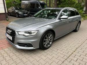 Pelēks Audi A6 2014 Viļņa, ar dzinēja tilpumu 1.97 L un nobraukumu 204 tūkst. km par 8500 €, foto  vietnē AUTOMOTO.COM.LV