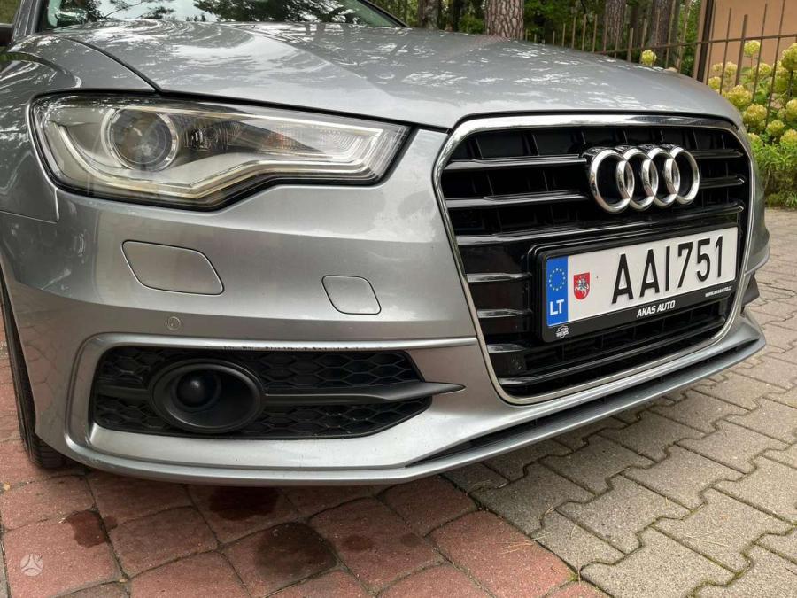 Pelēks Audi A6 2014 Viļņa, ar dzinēja tilpumu 1.97 L un nobraukumu 204 tūkst. km par 8500 €, foto 6 vietnē AUTOMOTO.COM.LV