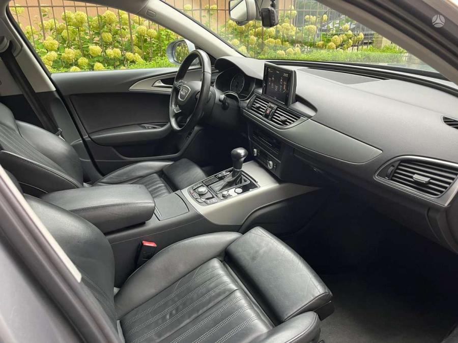 Pelēks Audi A6 2014 Viļņa, ar dzinēja tilpumu 1.97 L un nobraukumu 204 tūkst. km par 8500 €, foto 19 vietnē AUTOMOTO.COM.LV