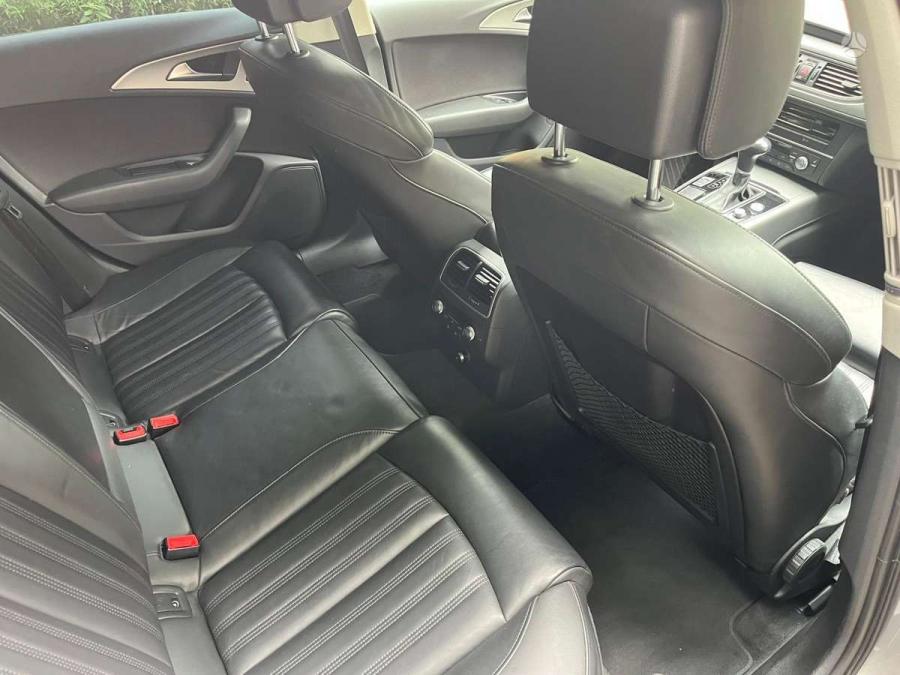 Pelēks Audi A6 2014 Viļņa, ar dzinēja tilpumu 1.97 L un nobraukumu 204 tūkst. km par 8500 €, foto 20 vietnē AUTOMOTO.COM.LV