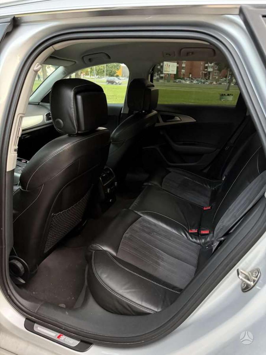 Pelēks Audi A6 2014 Viļņa, ar dzinēja tilpumu 3.00 L un nobraukumu 296 tūkst. km par 7500 €, foto 14 vietnē AUTOMOTO.COM.LV