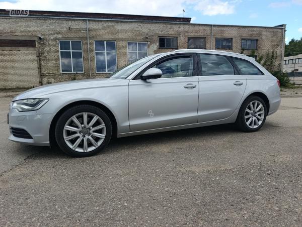 Pelēks Audi A6 2014 Viļņa, ar dzinēja tilpumu 3.00 L un nobraukumu 321 tūkst. km par 7850 €, foto 3 vietnē AUTOMOTO.COM.LV
