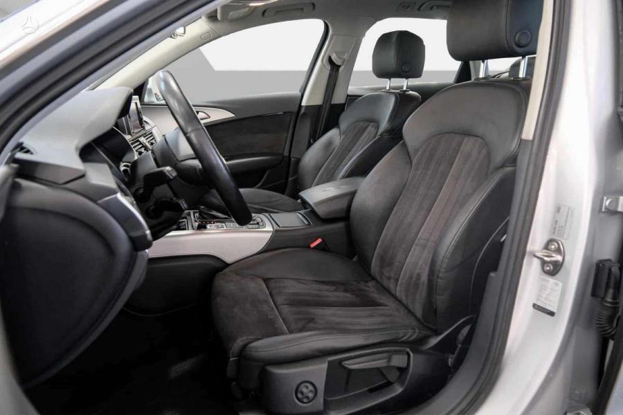 Grey Audi A6 2014 in Kaunas, with an engine capacity of 3.00 L and mileage of 298 thousand km for 9290 €, photo 6 on AUTOMOTO.COM.LV
