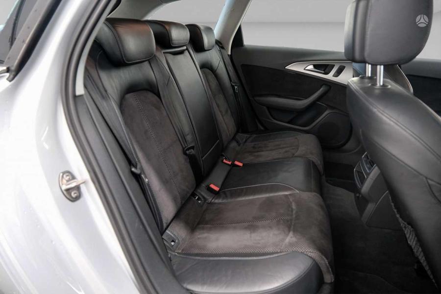 Grey Audi A6 2014 in Kaunas, with an engine capacity of 3.00 L and mileage of 298 thousand km for 9290 €, photo 13 on AUTOMOTO.COM.LV