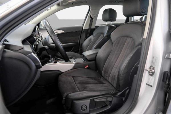 Pelēks Audi A6 2014 Kauņa, ar dzinēja tilpumu 3.00 L un nobraukumu 298 tūkst. km par 9290 €, foto 6 vietnē AUTOMOTO.COM.LV
