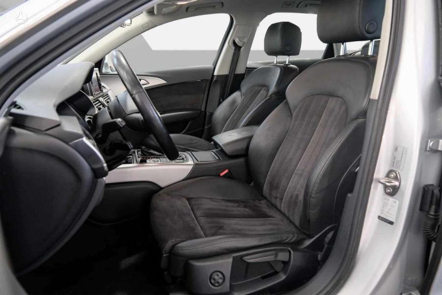 Grey Audi A6 2014 in Kaunas, with an engine capacity of 3.00 L and mileage of 298 thousand km for 9290 €, photo 6 on AUTOMOTO.COM.LV