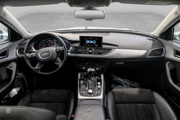 Pelēks Audi A6 2014 Kauņa, ar dzinēja tilpumu 3.00 L un nobraukumu 298 tūkst. km par 9290 €, foto 10 vietnē AUTOMOTO.COM.LV