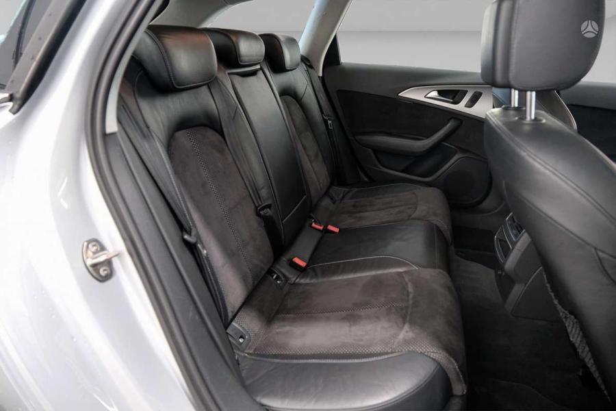 Grey Audi A6 2014 in Kaunas, with an engine capacity of 3.00 L and mileage of 298 thousand km for 9290 €, photo 13 on AUTOMOTO.COM.LV