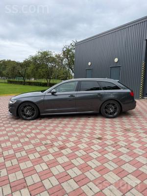 Grey Audi A6 2014 in Riga, with an engine capacity of 3.00 L and mileage of 395 thousand km for 12999 €, photo 4 on AUTOMOTO.COM.LV
