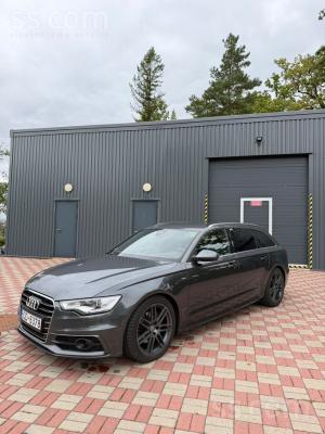 Grey Audi A6 2014 in Riga, with an engine capacity of 3.00 L and mileage of 395 thousand km for 12999 €, photo 5 on AUTOMOTO.COM.LV