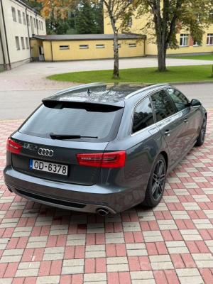 Grey Audi A6 2014 in Riga, with an engine capacity of 3.00 L and mileage of 395 thousand km for 12999 €, photo 7 on AUTOMOTO.COM.LV