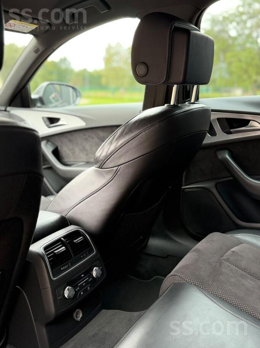 Grey Audi A6 2014 in Riga, with an engine capacity of 3.00 L and mileage of 395 thousand km for 12999 €, photo 14 on AUTOMOTO.COM.LV