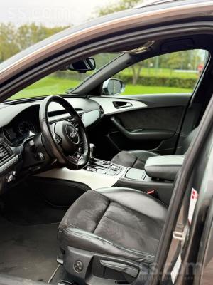 Grey Audi A6 2014 in Riga, with an engine capacity of 3.00 L and mileage of 395 thousand km for 12999 €, photo 16 on AUTOMOTO.COM.LV