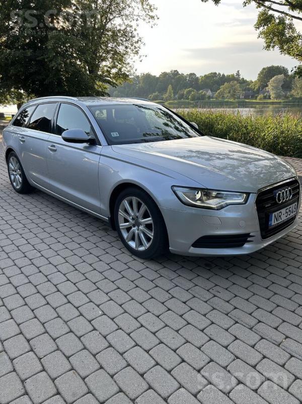 Grey Audi A6 2014 in Rezekne, with an engine capacity of 3.00 L and mileage of 335 thousand km for 8700 €, photo 4 on AUTOMOTO.COM.LV